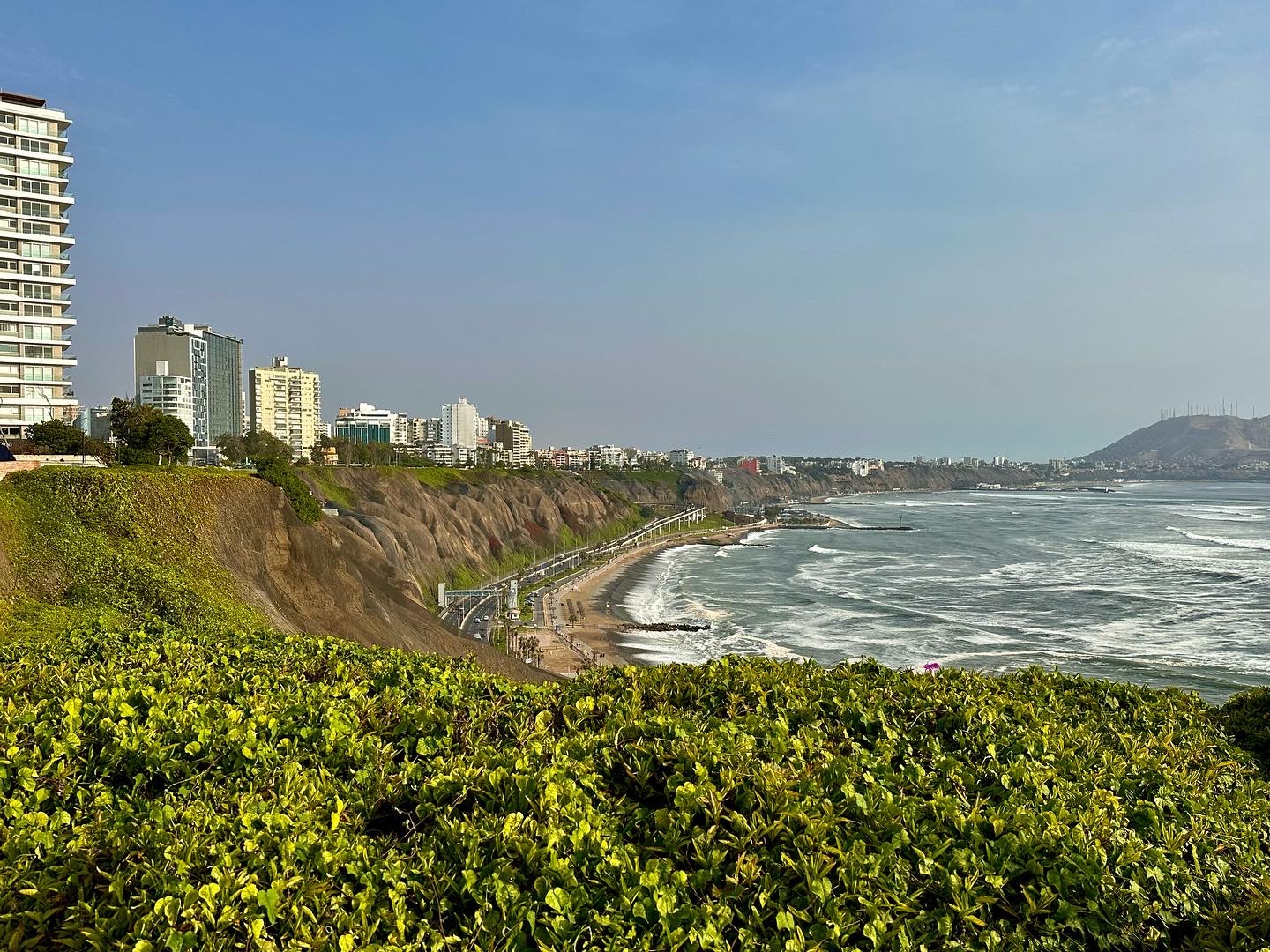 Cliffside path, Lima, Peru – Erik Travels