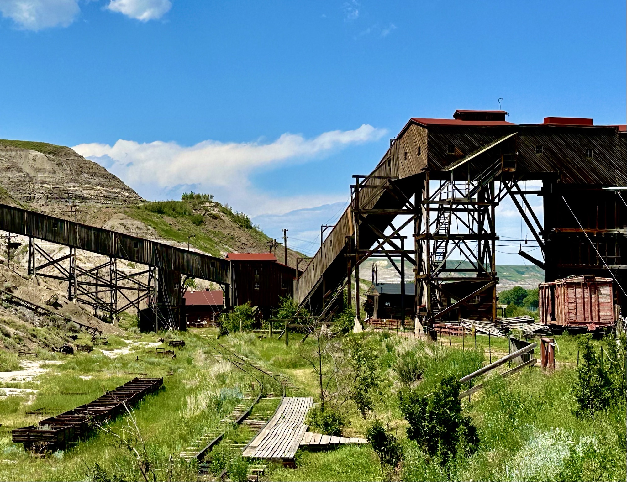 Atlas Coal Mine National Historic Site, East Coulee, Alberta, Canada ...