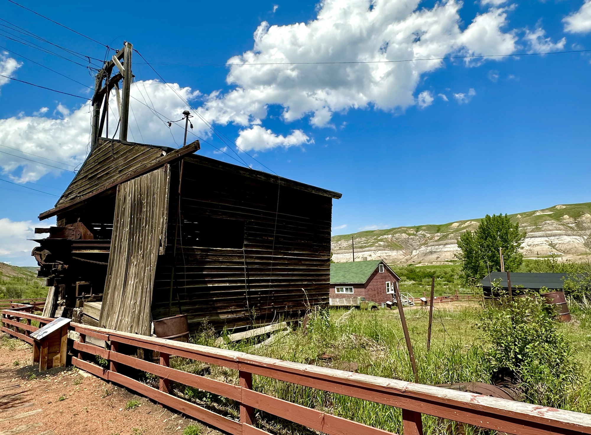 Atlas Coal Mine National Historic Site, East Coulee, Alberta, Canada ...