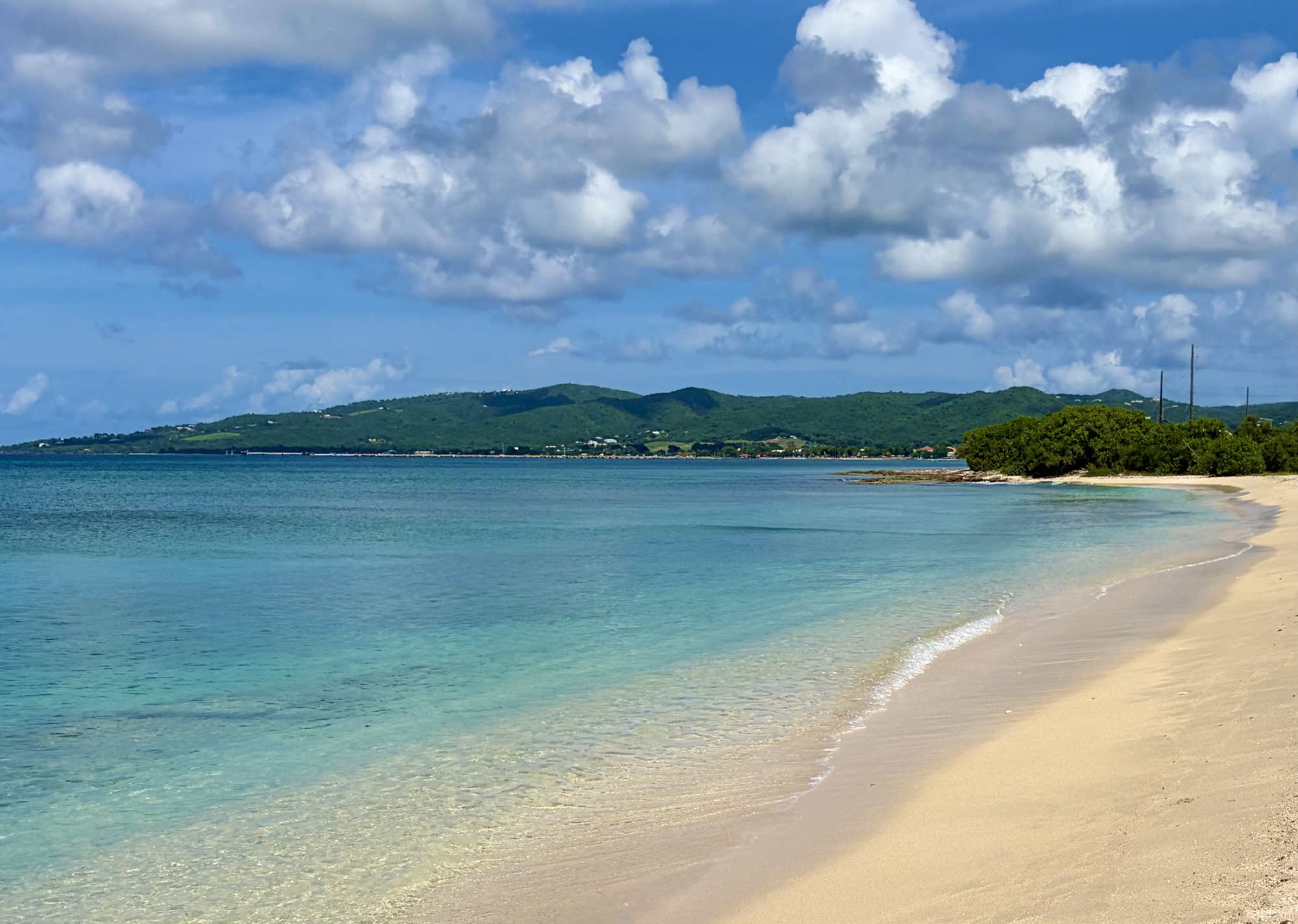 West Beach (south of Frederiksted), St. Croix, U.S. Virgin Islands ...